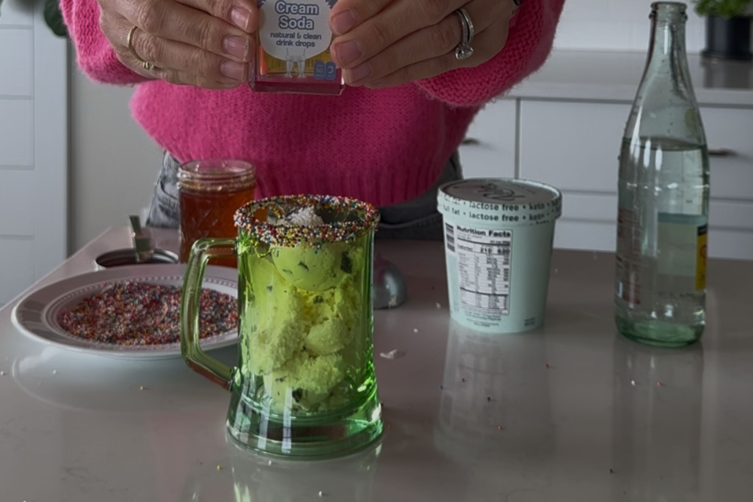 Allways Creamy Mint Chocolate Chip Float – Allways Drops