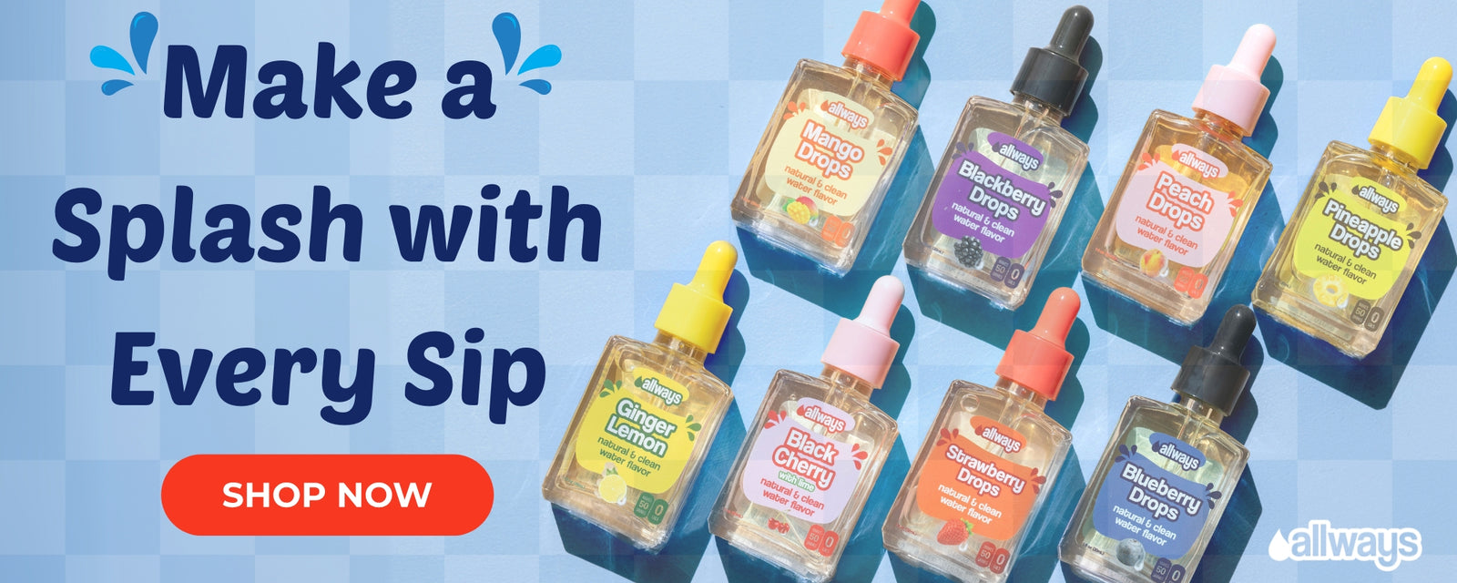 Allways Drops | Hydration Drops for Better-Tasting Water