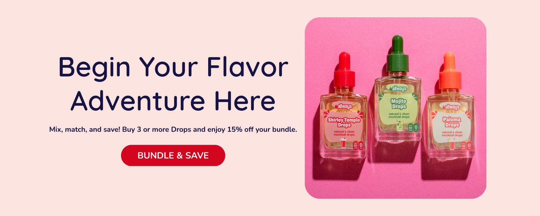 Allways Drops | Hydration Drops for Better-Tasting Water