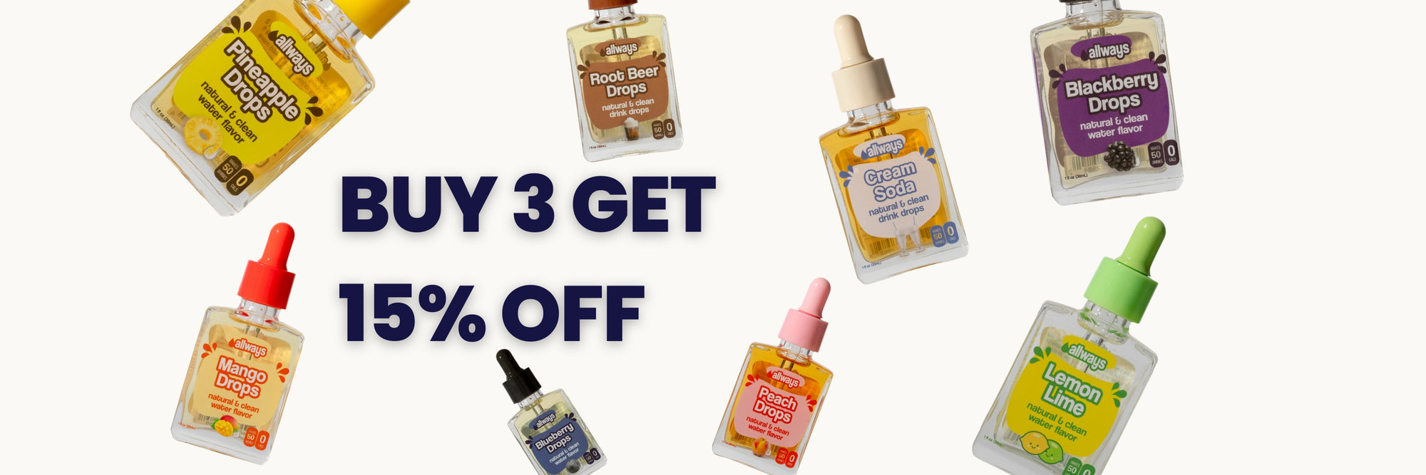 Allways Drops | Hydration Drops for Better-Tasting Water