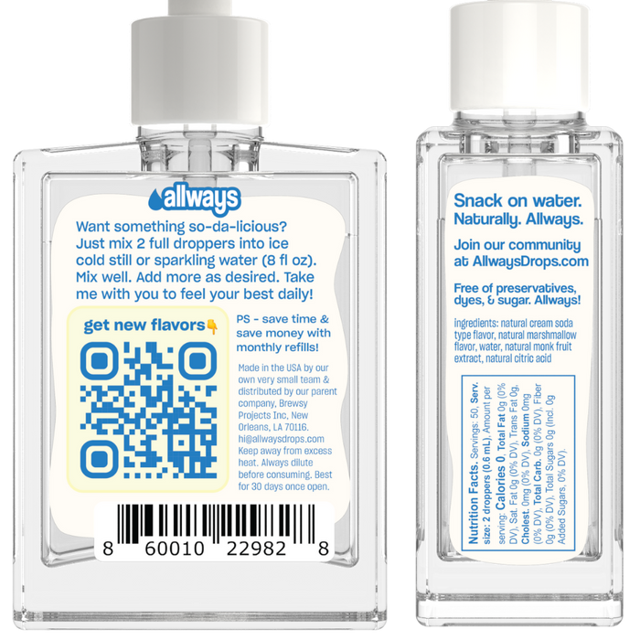 Allways Drops | Hydration Drops for Better-Tasting Water
