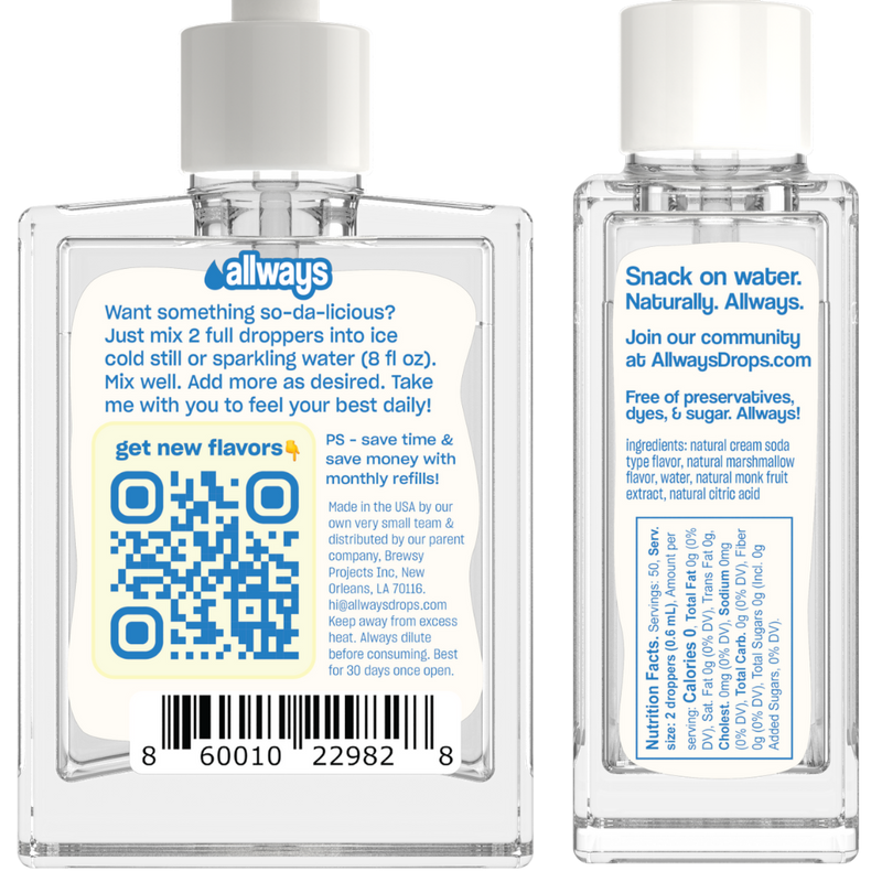 Allways Drops | Hydration Drops for Better-Tasting Water