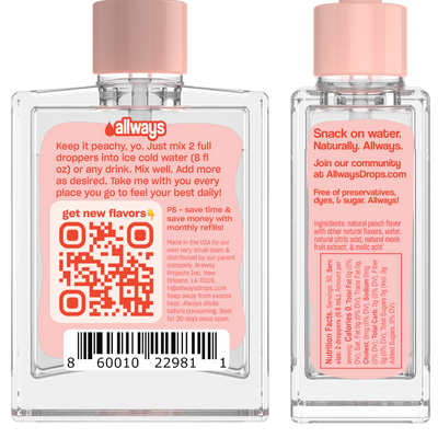 Allways Drops | Hydration Drops for Better-Tasting Water – allways